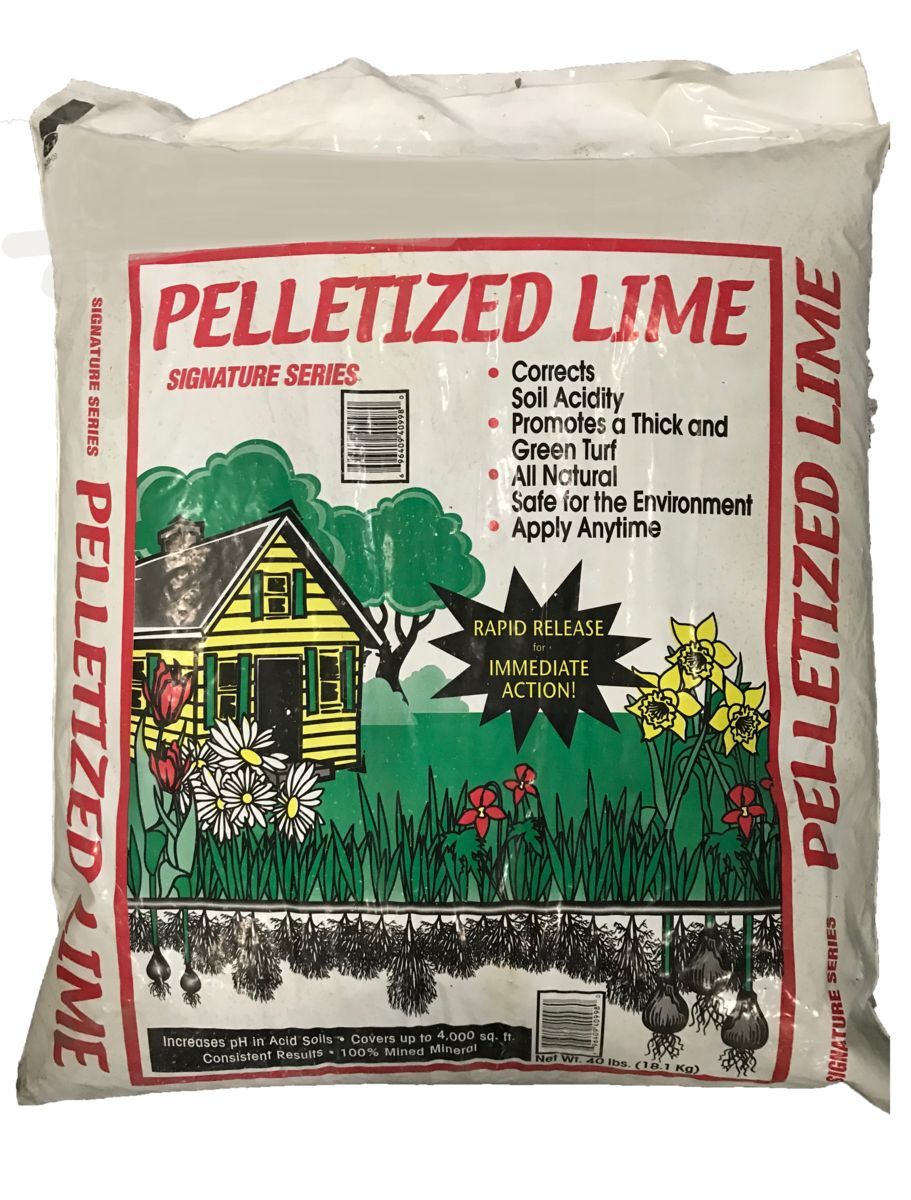 Pelletized Lime 40lbs | averycreeknursery.com